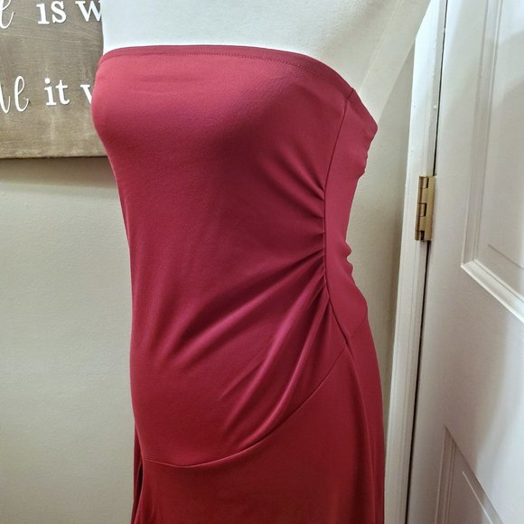 The Limited | Dresses | Sexy Red Limited Strapless Dress Size Med ...
